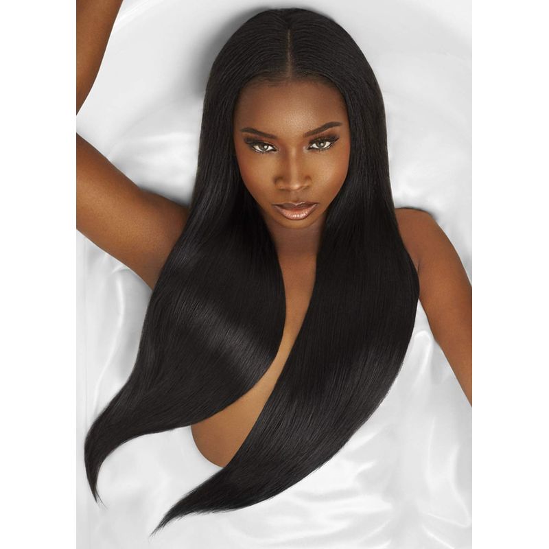 Outre Mylk Yaki Weaving Hair 2-PACKS (10", 1B Off Black) - Online ...
