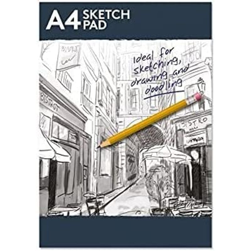 iTrend A4 Sketch Pad - Drawing Paper - Coloring Book and Art Paper ...