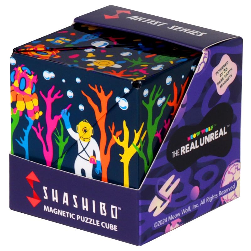 SHASHIBO Shape Shift Box - Award Winning, Patented Fidget Cube with 36 ...