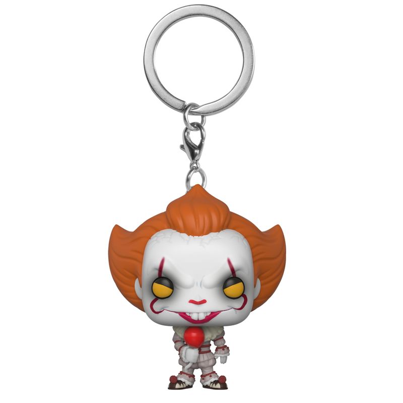 Funko 31811 Pocket POP! Keychain: It 2017: Pennywise (w/Balloon) IT (S2 ...