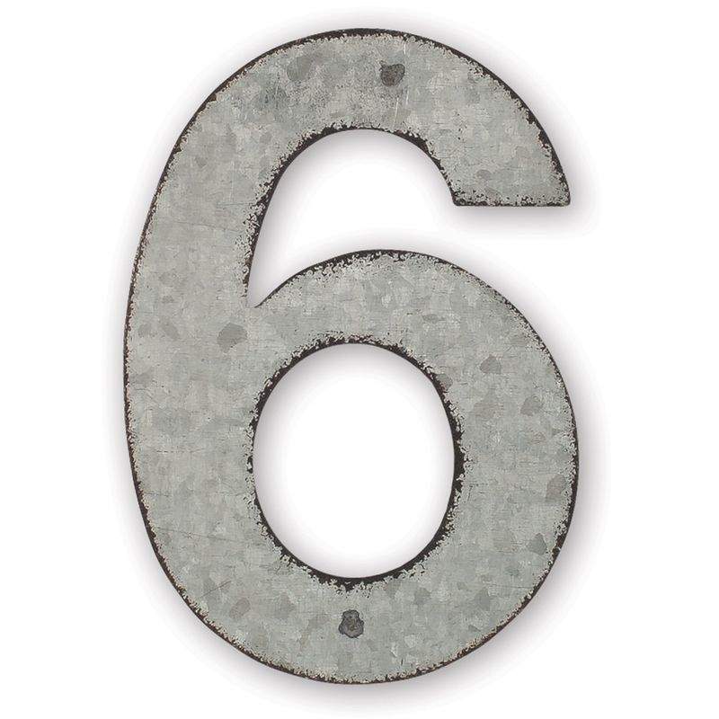 Sunset Vista Design Studios Magnetic Sign 4-Inch Metal Address Tile ...