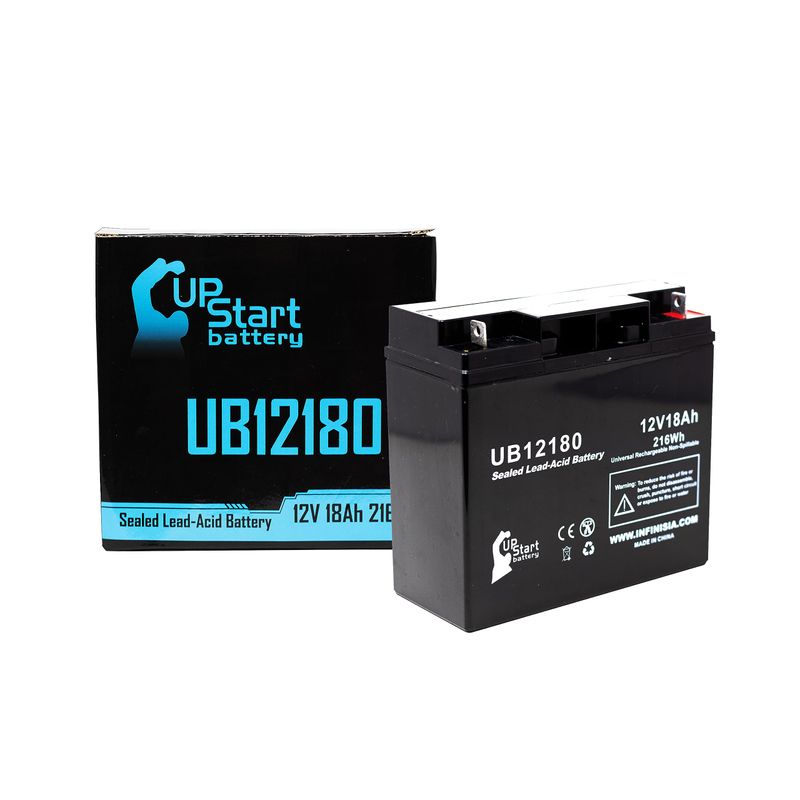 Replacement for SBS S12180 Battery - Replacement UB12180 Universal ...