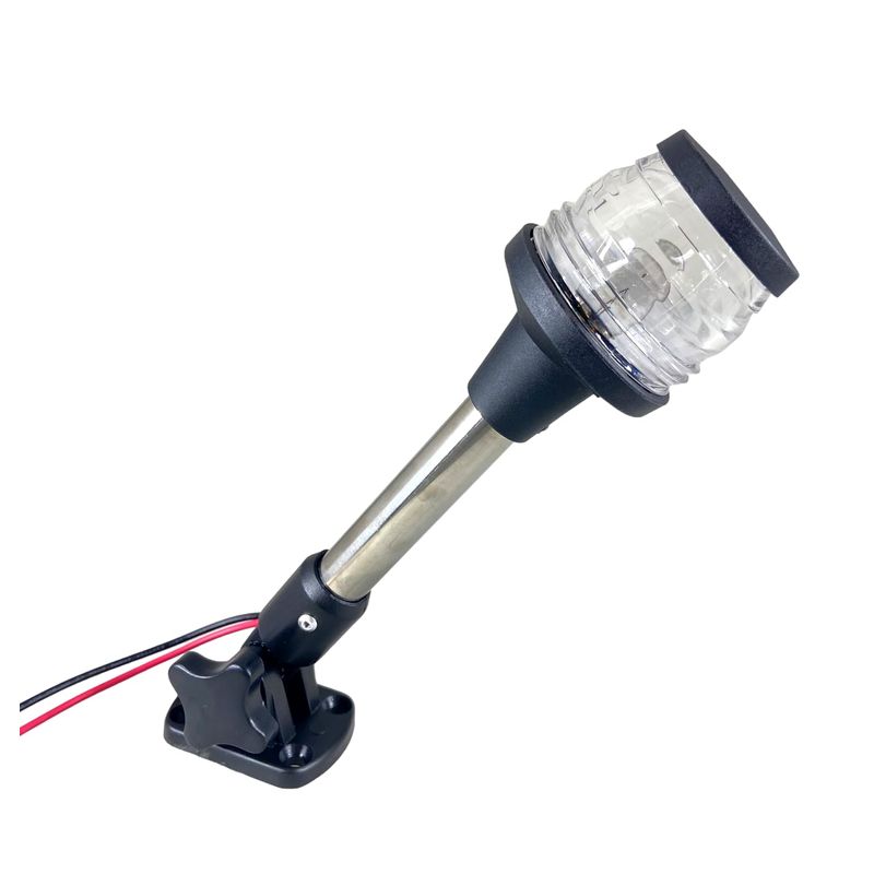 Pactrade Marine Stainless Steel 10" Foldable Warm White All-Round 360 ...