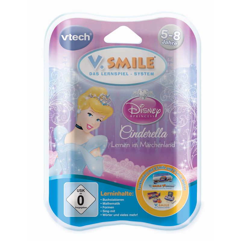 VTech 80-084604 - V.Smile Lernspiel Cinderella - EveryMarket
