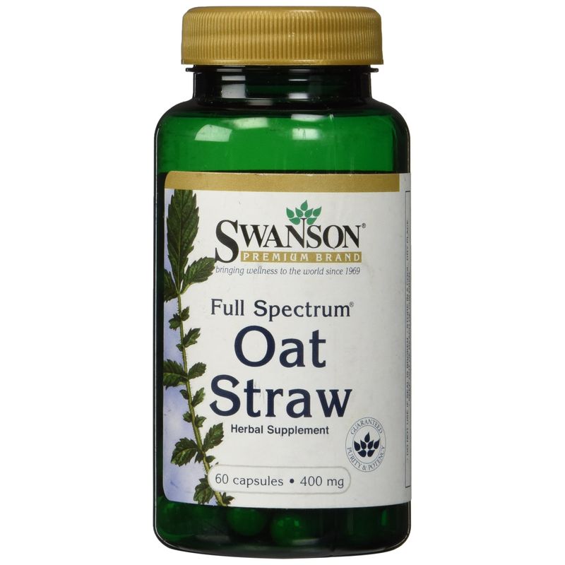 Swanson Full Spectrum Oat Straw 400 Milligrams 60 Capsules - Online ...
