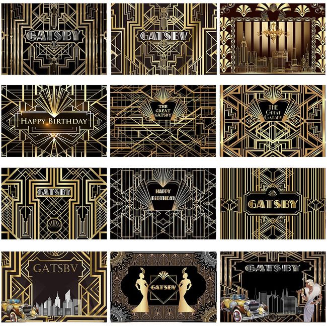 Great Gatsby Theme Background