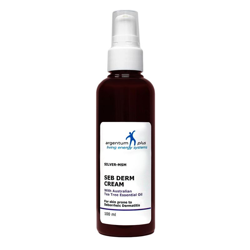 argentum plus - Silver-MSM Seb Derm Cream with Australian Tea Tree ...