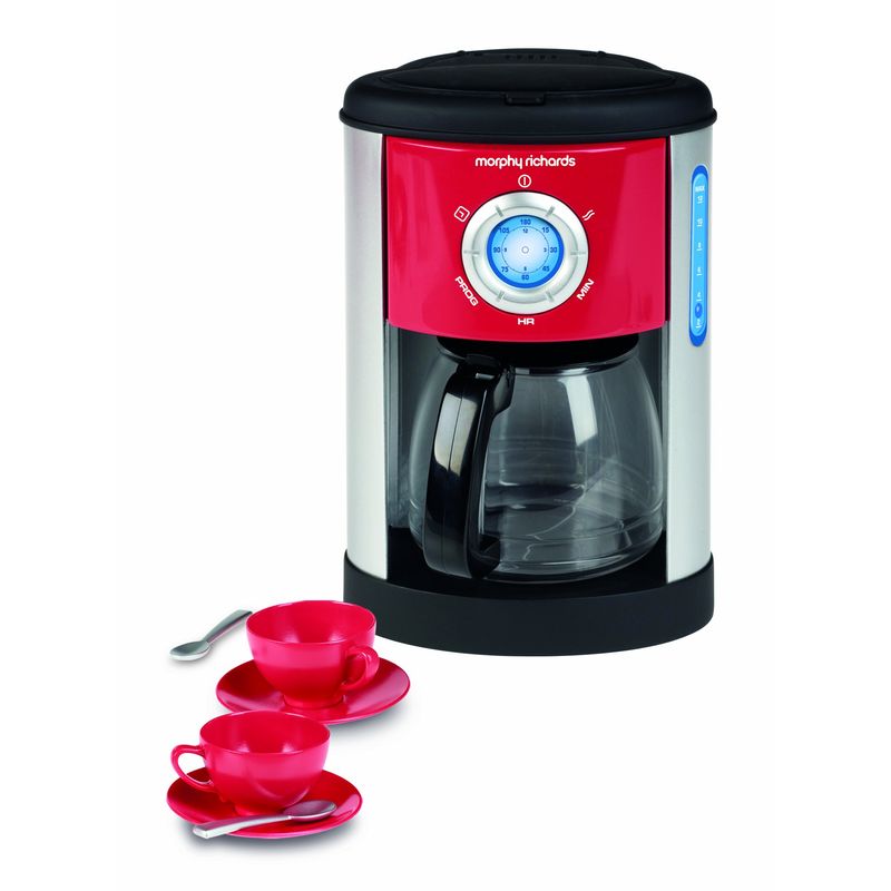Casdon Little Cook Morphy Richards Coffee Maker Fillable Toy Coffee ...