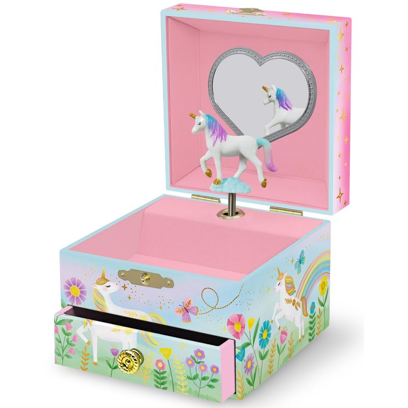 Musical Unicorn Jewellery Box for Girls - Kids Dancing Unicorn Music ...
