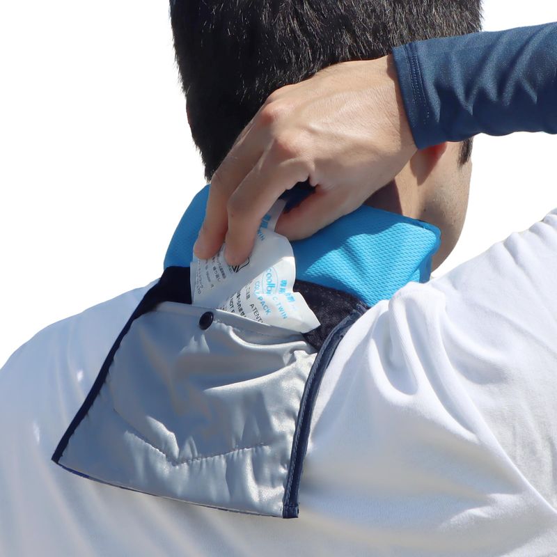 Coolbit HCN-IPCL2 Cool Bit Ice Pocket, Neck Cooler, 3-Way Ice and Water ...