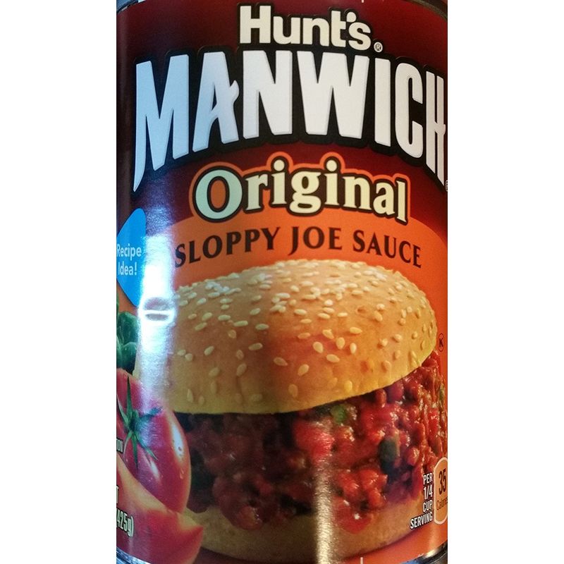 Manwich, Hunt'S Original, Sloppy Joe Sauce, 15 Ounce - EveryMarket