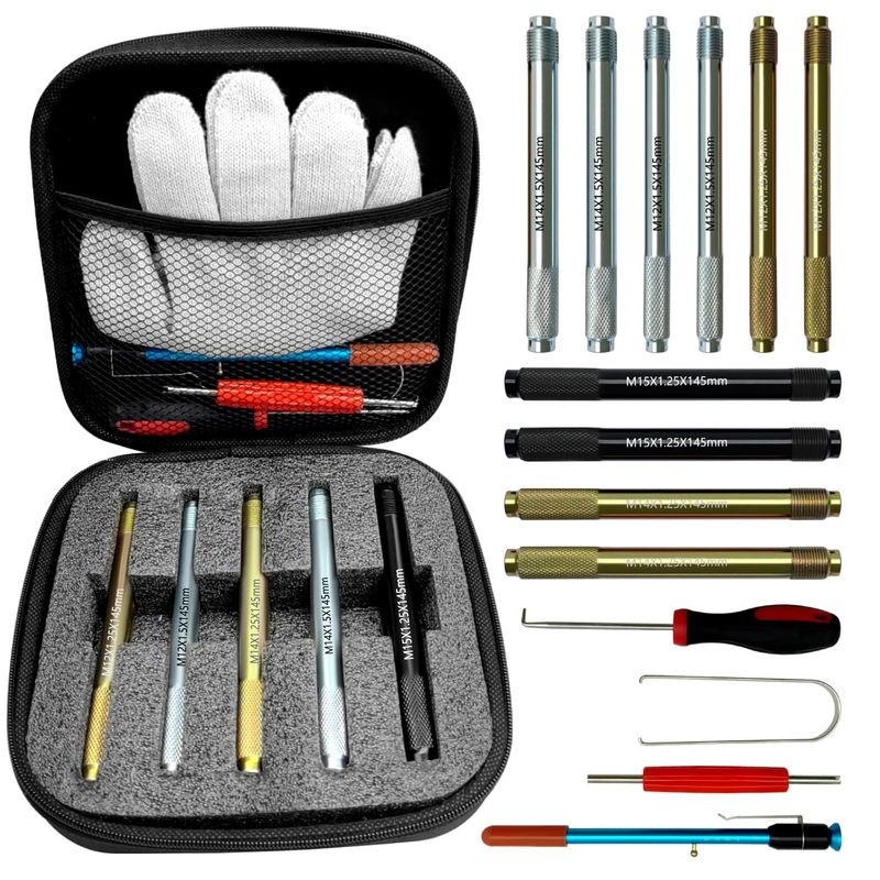 ZKTOOL Wheel Alignment Pin,Wheel Fixing BoltsBlack Wheel Hanger ...