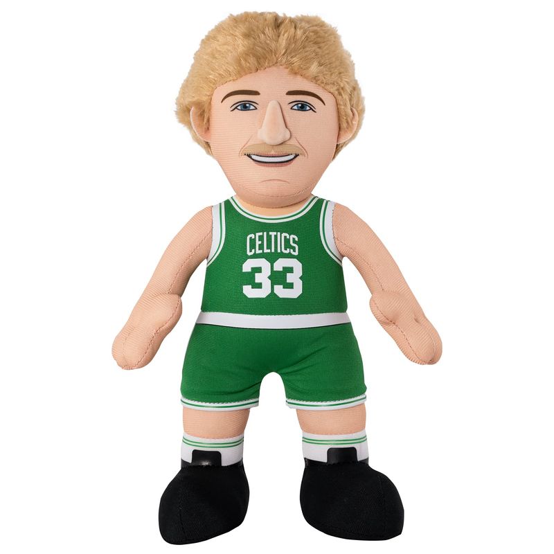 Boston Celtics Larry Bird 10" Plush Figure - A Legend for Play Or ...