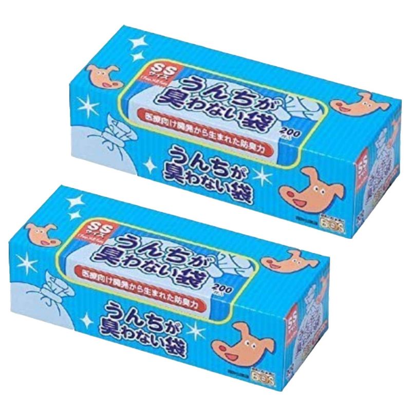 BOS Poop Smelly Pet Box Type, SS 200 Sheets x 2 Packs - Online ...