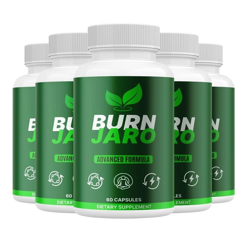 (5 Pack) Burn Jaro Weight Management Supplement BurnJaro Capsules ...