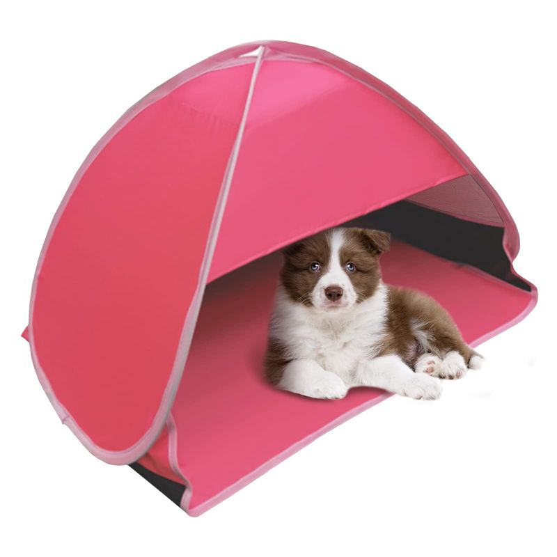 HACRAHO Pop Up Beach Sun Tent, 1 Pack Mini Beach Sun Shade Anti UV ...