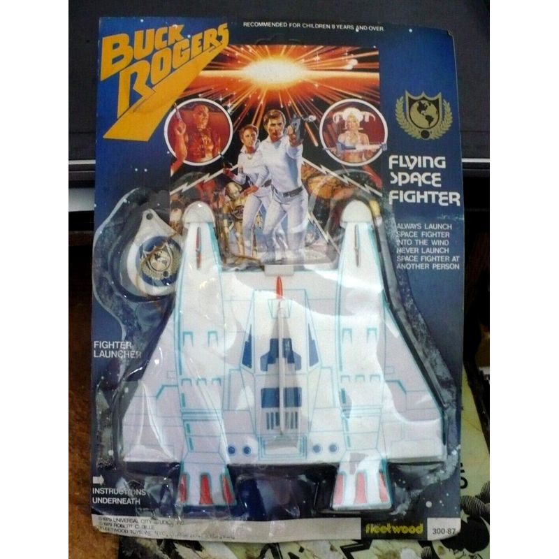 1979 FLEETWOOD TOYS BUCK ROGERS FLYING SPACE FIGHTER NOC - EveryMarket