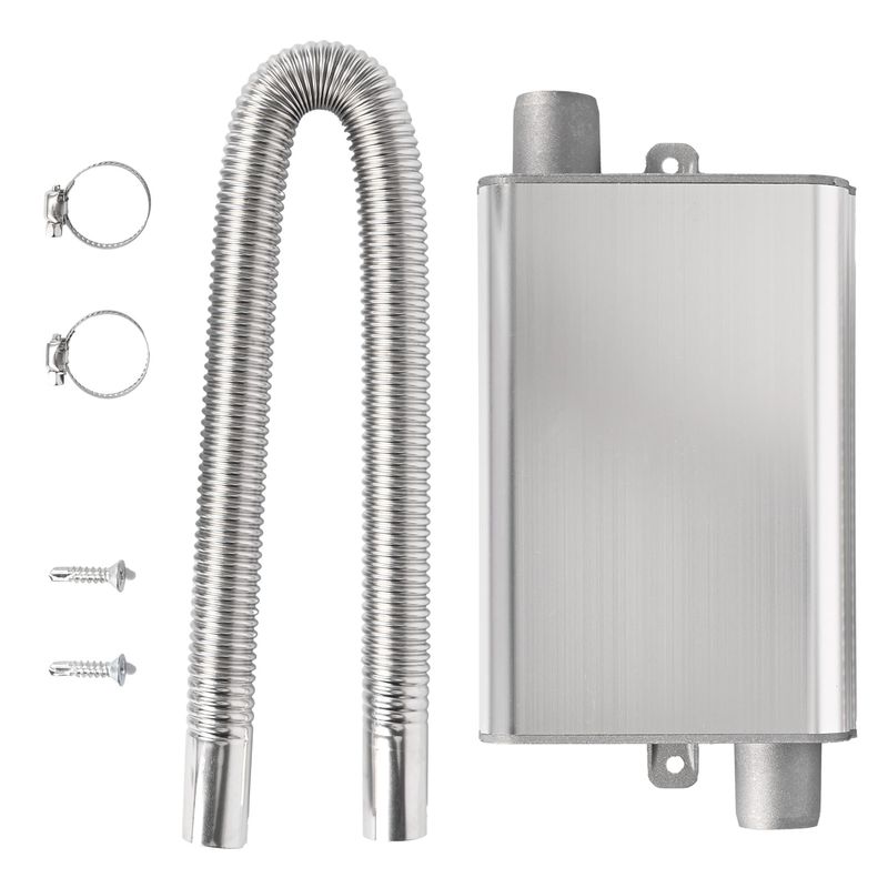 ohbien 24mm Exhaust Pipe Silencer Muffler with 60cm Exhaust Hose and ...