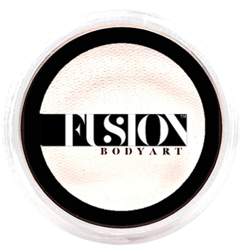 Fusion Body Art Pro Face Paint | Pearl Fairy White (25gm), Professional ...