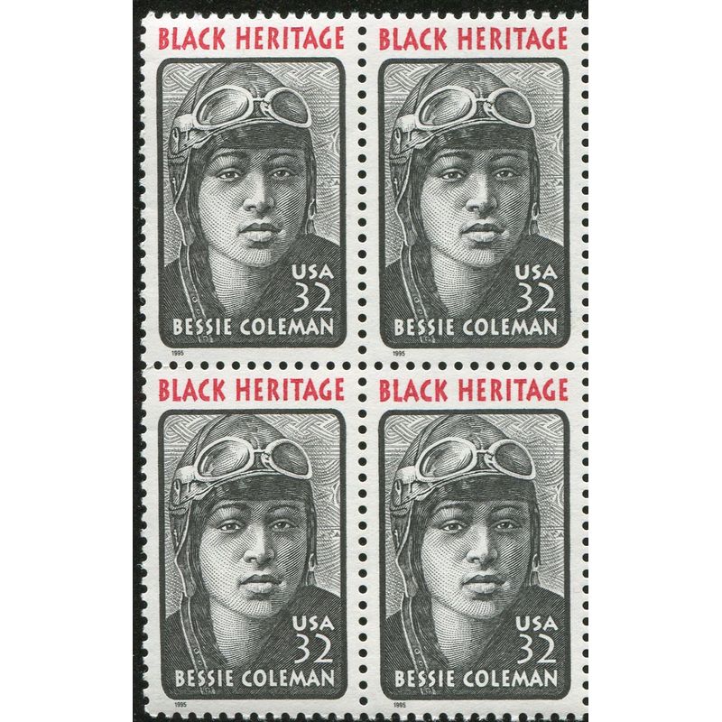 BESSIE COLEMAN ~ BLACK HERITAGE ~ AVIATOR ~ QUEEN BESS ~ PILOT #2956 ...