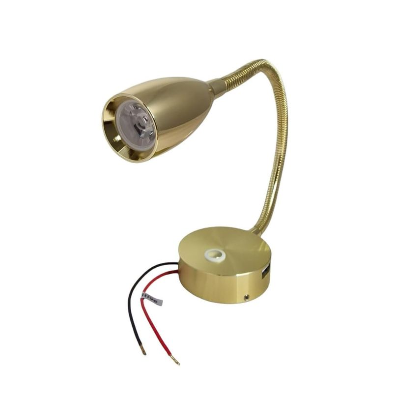 MARVIX LED Flexible Gooseneck Reading Light 12V 24V Spotlight Touch ...