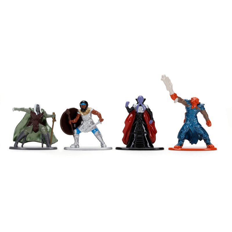 Jada Toys Dungeons & Dragons Nanofigs Set of 4 Nano Collectable Figures ...