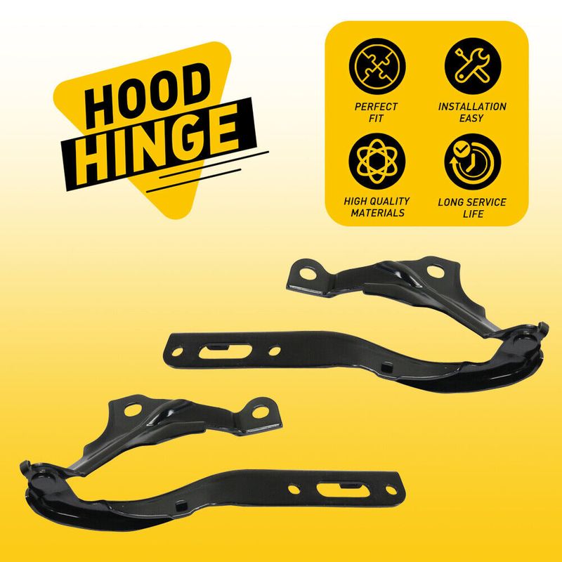 Hood Hinges Steel For Set 2018-2022 Honda Accord Sedan US - Online ...