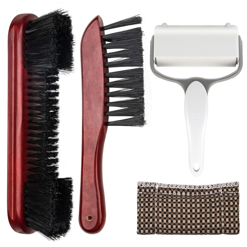 Adhafera Pool Table Brush Cleaner Kit with 4 Tools, Brush Made of Pure ...