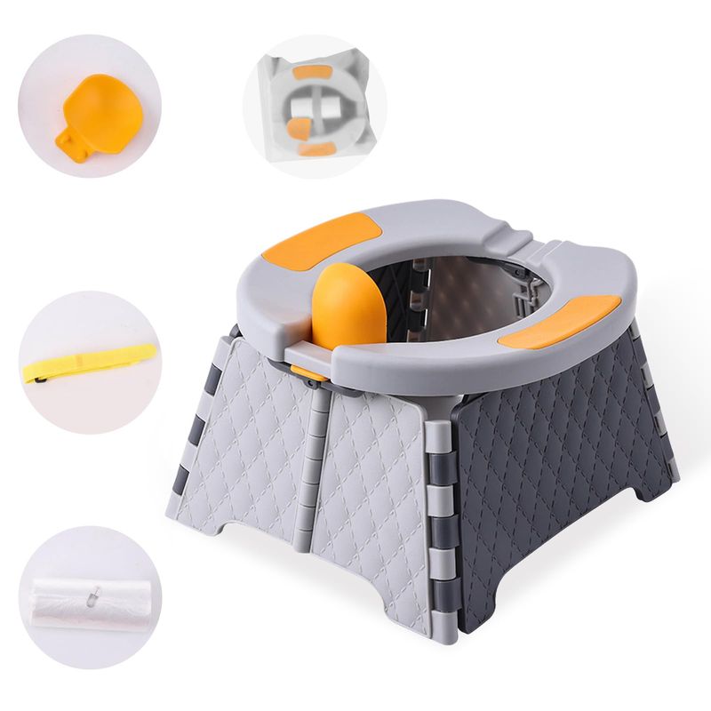 Portable Potty for Toddler Travel, Kids Travel Potty, Foldable Toilet ...