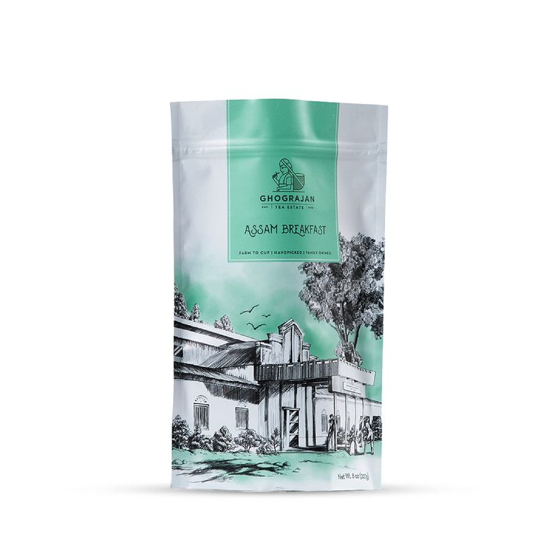 Assam Breakfast High Caffeine Loose Black Tea from India (200+ Cups ...