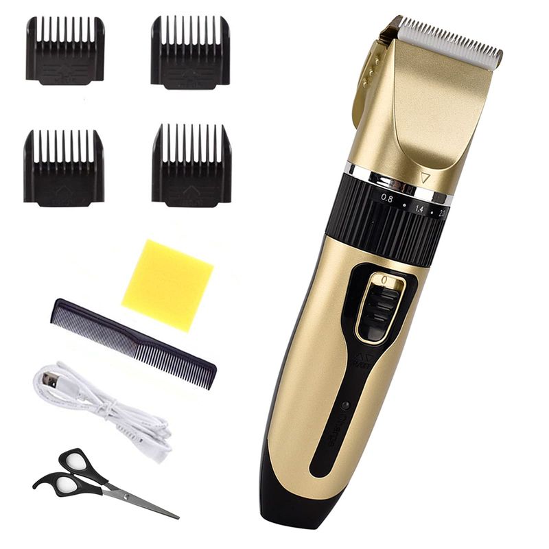 Professional Hair Clipper for Men Kids Family Use, Cordless ...