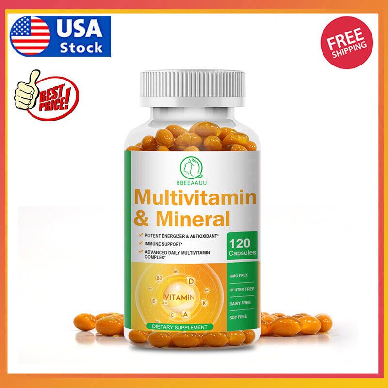 Multivitamin Highest Potency Daily Vitamins & Minerals Supplement 120 ...