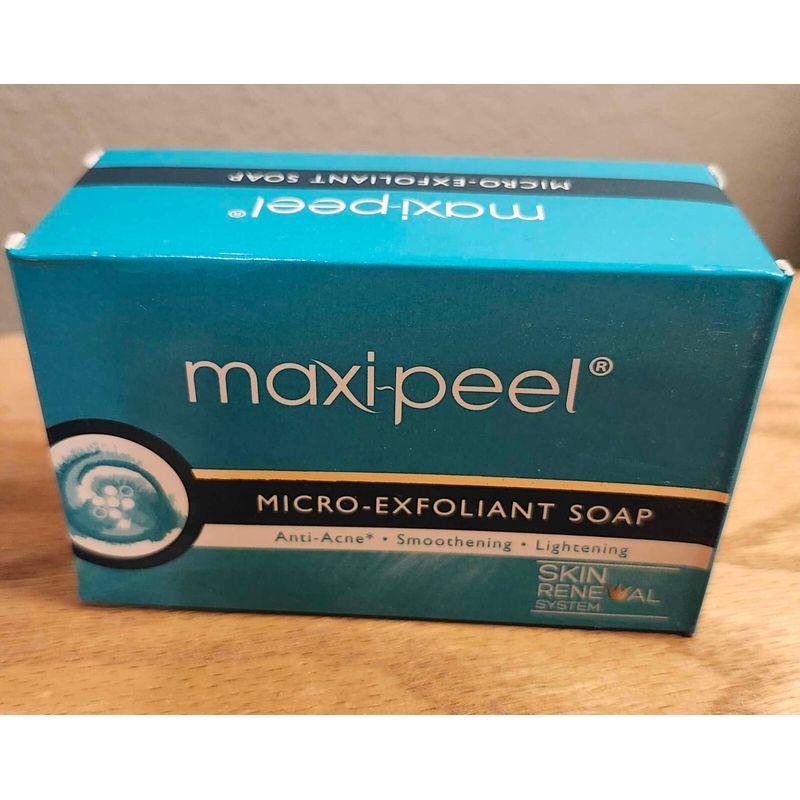 Maxi peel Micro Exfoliant soap Anti-Acne Smoothening and Lightening ...