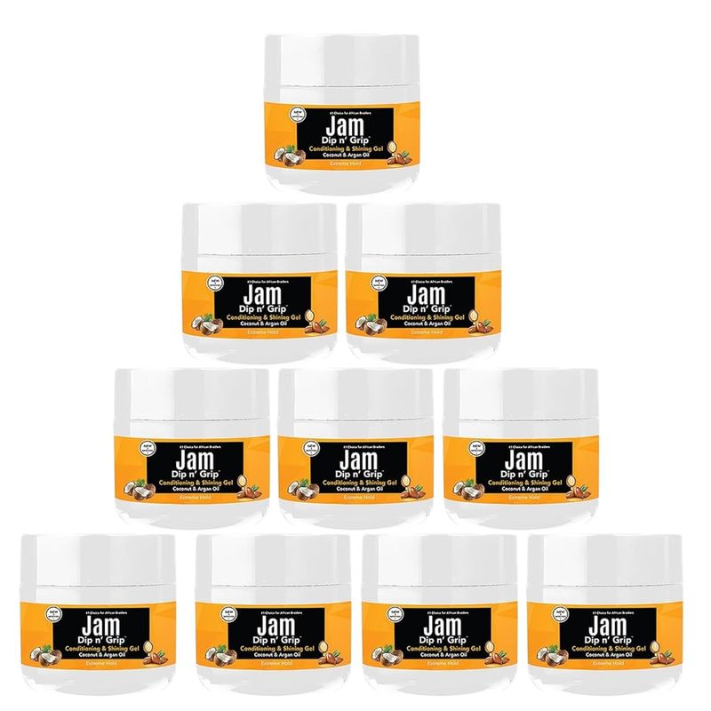 Dip n Grip Jam Hair Care Conditioning & Shining Gel Extreme Hold, High ...
