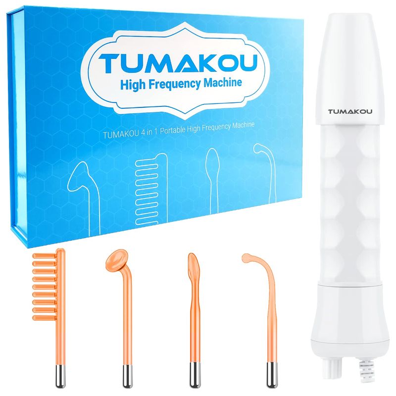 High Frequency Facial Machine - TUMAKOU Professional Portable Handheld ...