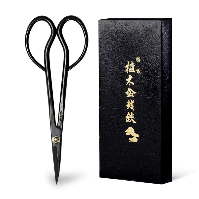 Wazakura Japanese Satsuki Bonsai Trimming Scissors 180mm Made in Japan ...