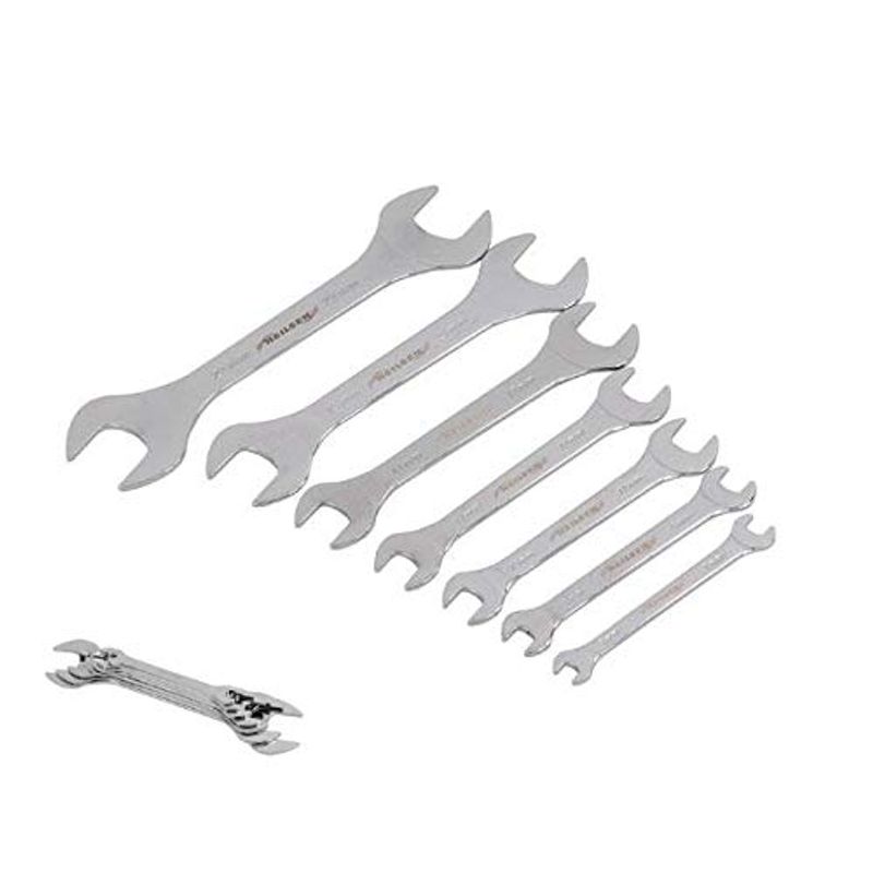 Neilsen Extra Flat Double END Spanner Set Extra Thin for Hard to Reach ...