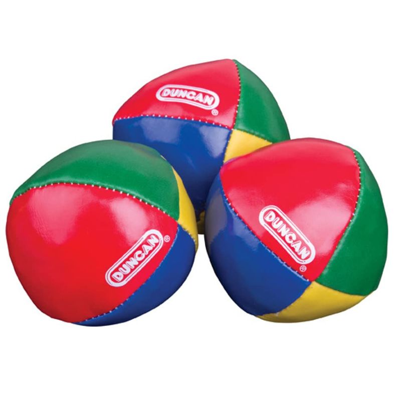 Duncan Juggling Balls - [Pack of 3] Multicolor, Vinyl Shells, Circus ...