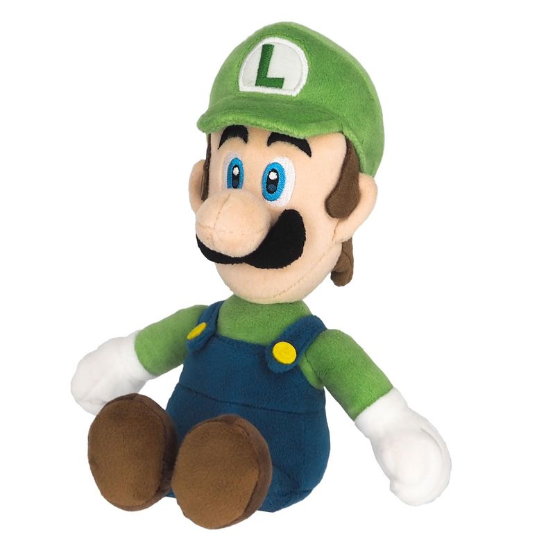 Sanei Super Mario All Star Collection 10" Luigi Plush, Small - Online ...