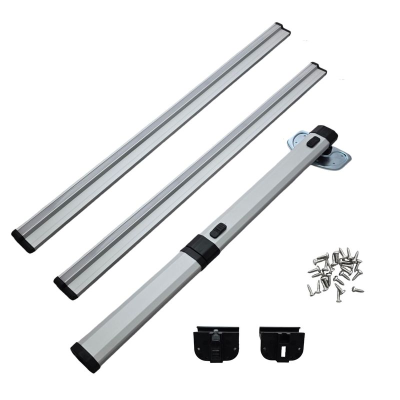 Marvix Folding Table Leg & Slider Rail Kit Wall Mount Stand Support For ...