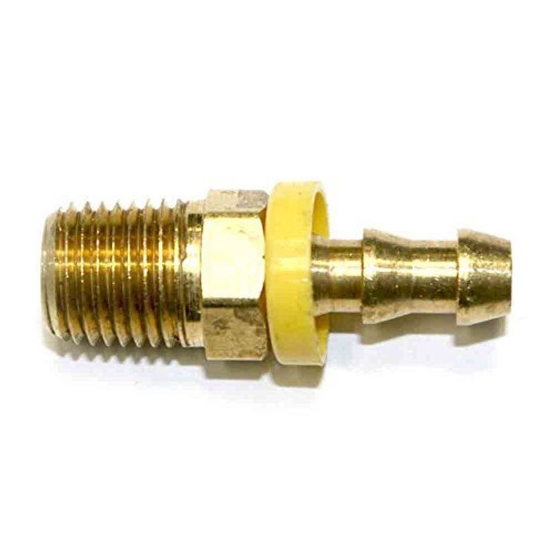 Interstate Pneumatics FL144 Easy Lock Brass Hose Fittings, Connectors ...