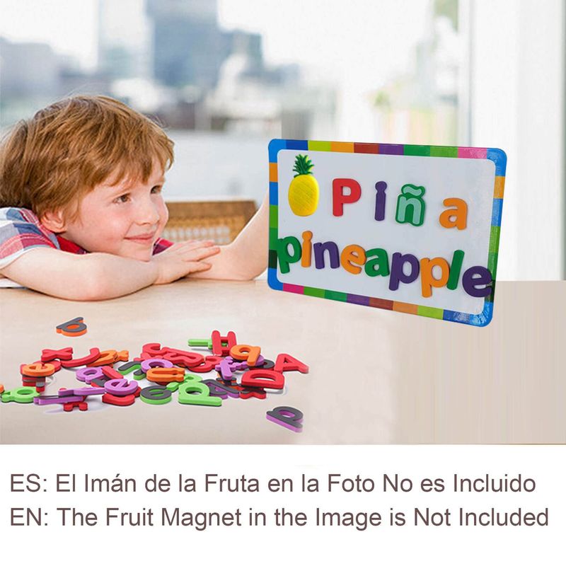 Spanish Magnetic Letters Alphabet Magnets - Letras Españolas y Números ...