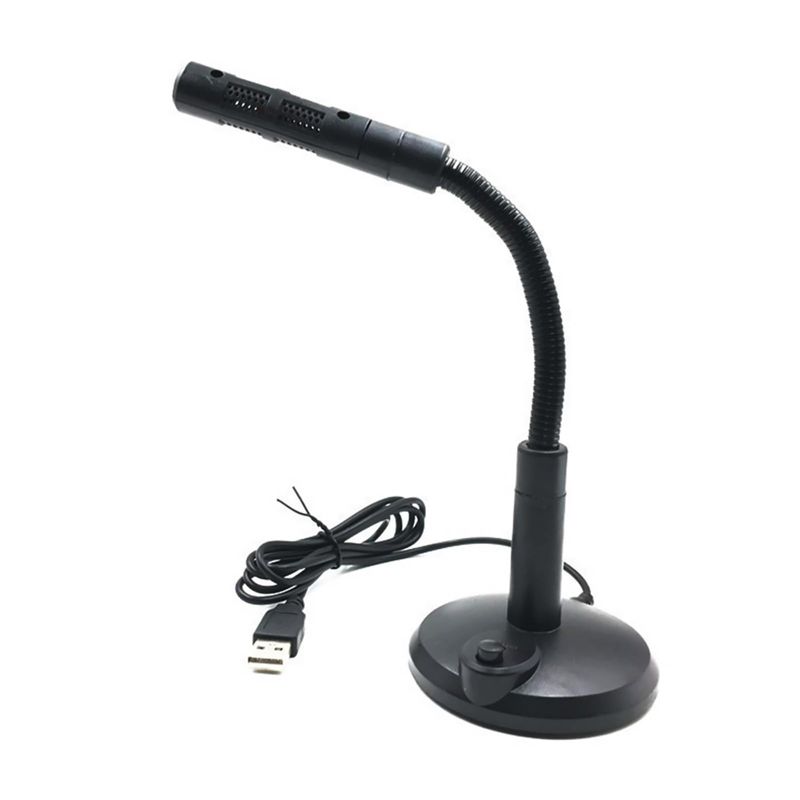 Noise Cancelling USB Microphone, Mini Microphone Laptop Stand USB Desk ...
