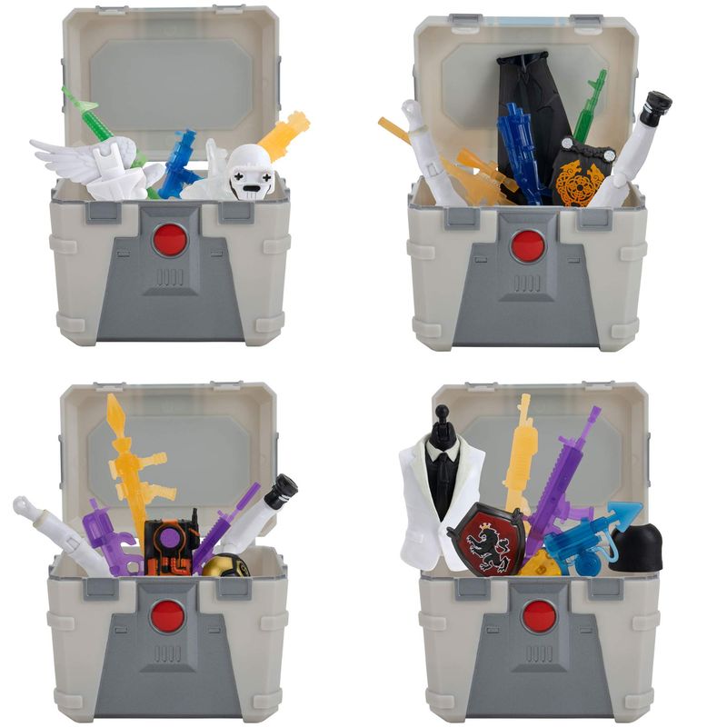 FORTNITE Ghost Henchman Chest Collectible Accessory Set Bundle ...