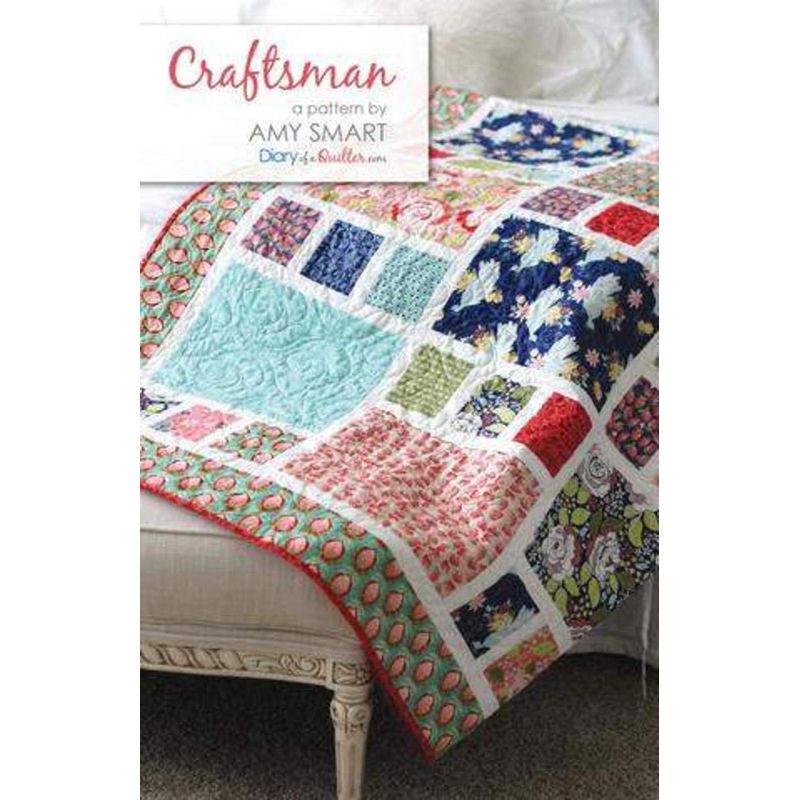 Riley Blake Designs Riley Blake Amy Smart-Craftsman Pattern, Various ...