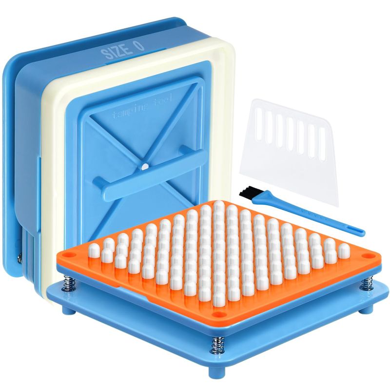 E-feilai Capsule Filling Machine, Manual Capsule Filler Tool,100 Holes ...