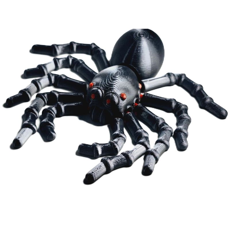 Fleximech Tarantula Articulated 3d Printed Scary Spider 7" Insect ...
