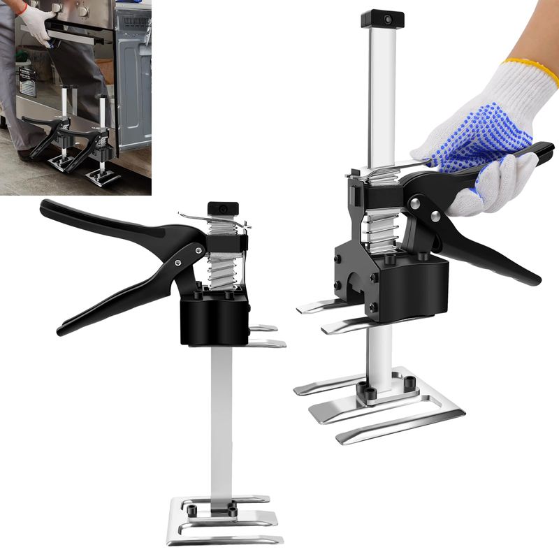 2PCS Furniture Jack Lifter Multi-Function Height Adjustment Lifting ...