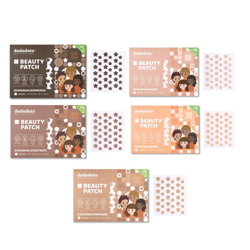 dododots Beauty Patch | DodoSkin Full Range Bundle | Star Pimple ...
