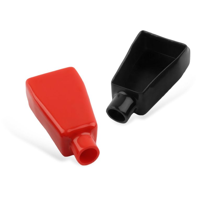 Gasedin 2 PCS Battery Terminal Covers, Positive and Negative Terminal ...